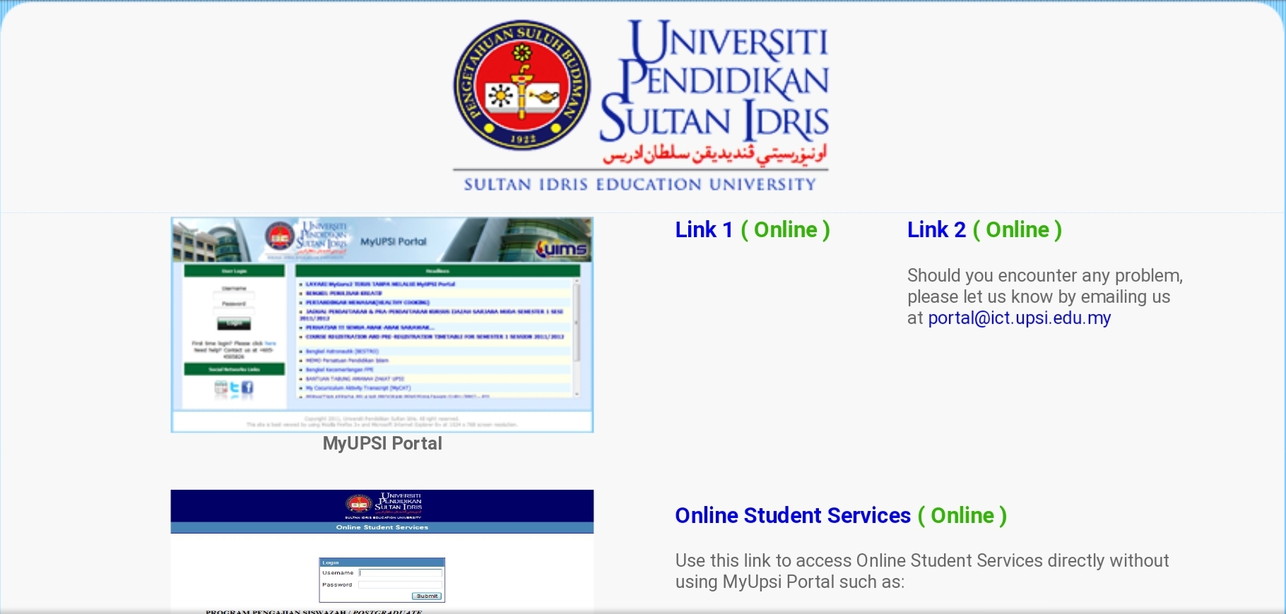 APPOINTMENT – UPSI | Pusat Kaunseling